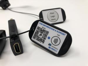 LIBAV-DTNQ-1 - CXPoint Tag with QR + NFC